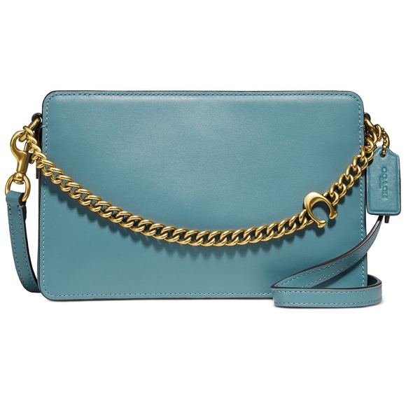 Coach | Bags | Coach Refined Calf Leather Signature Chain | Poshmark
